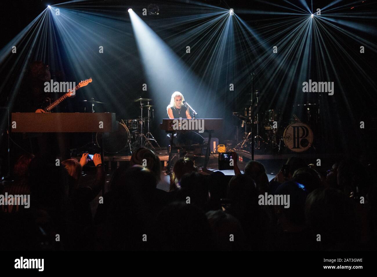 Copenhagen, Denmark. 11th, November 2017. The American rock band PVRIS ...