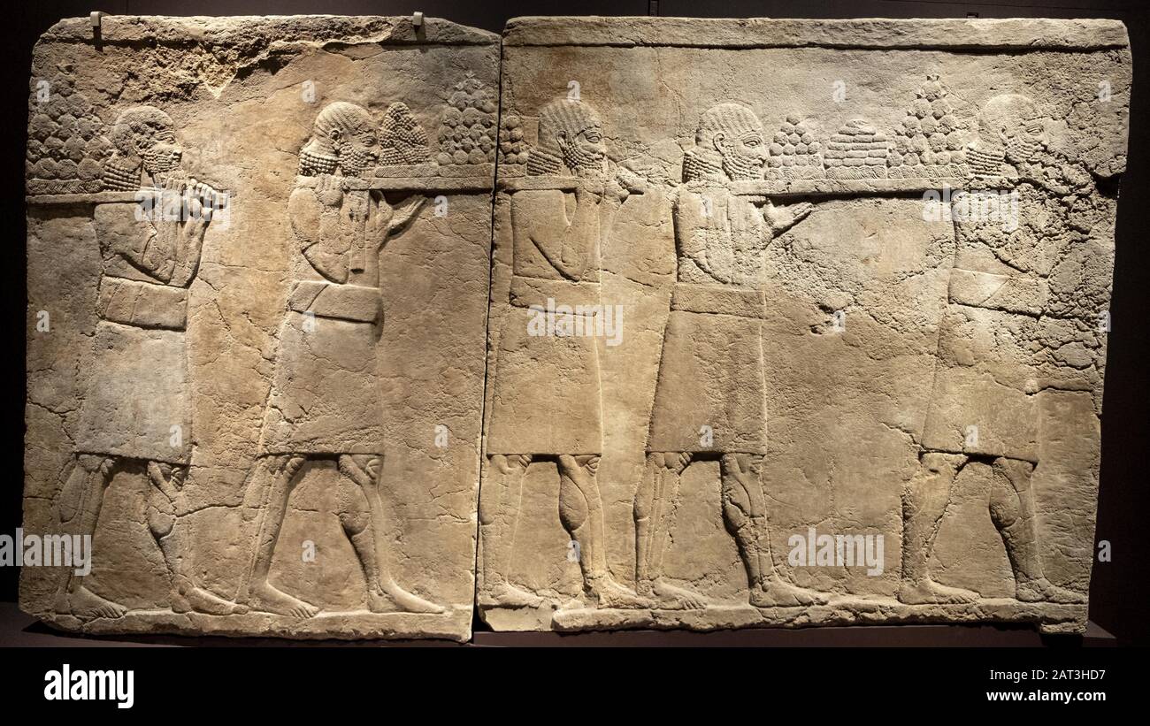 Banquet of ashurbanipal hi-res stock photography and images - Alamy