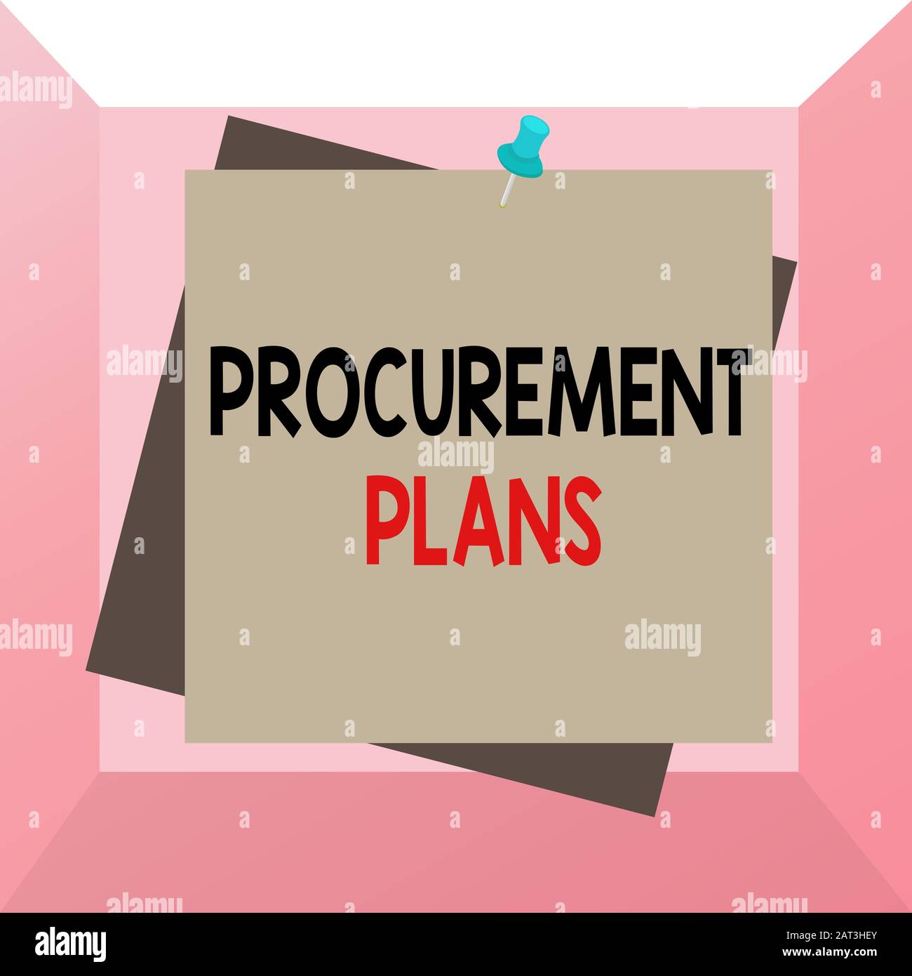 Conceptual hand writing showing Procurement Plans. Concept meaning ...