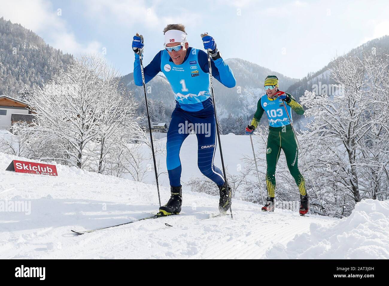 Sankt Ulrich Am Pillersee, Oostenrijk. 30th Jan, 2020. SANKT ULRICH AM PILLERSEE, 30-01-2020, (L ...