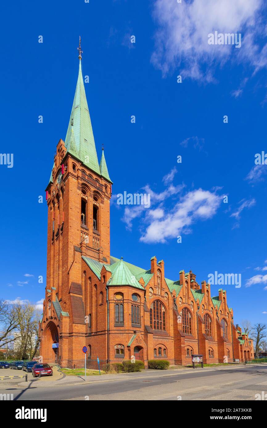Bydgoszcz, Kujavian-Pomeranian / Poland - 2019/04/01: Front view of the ...