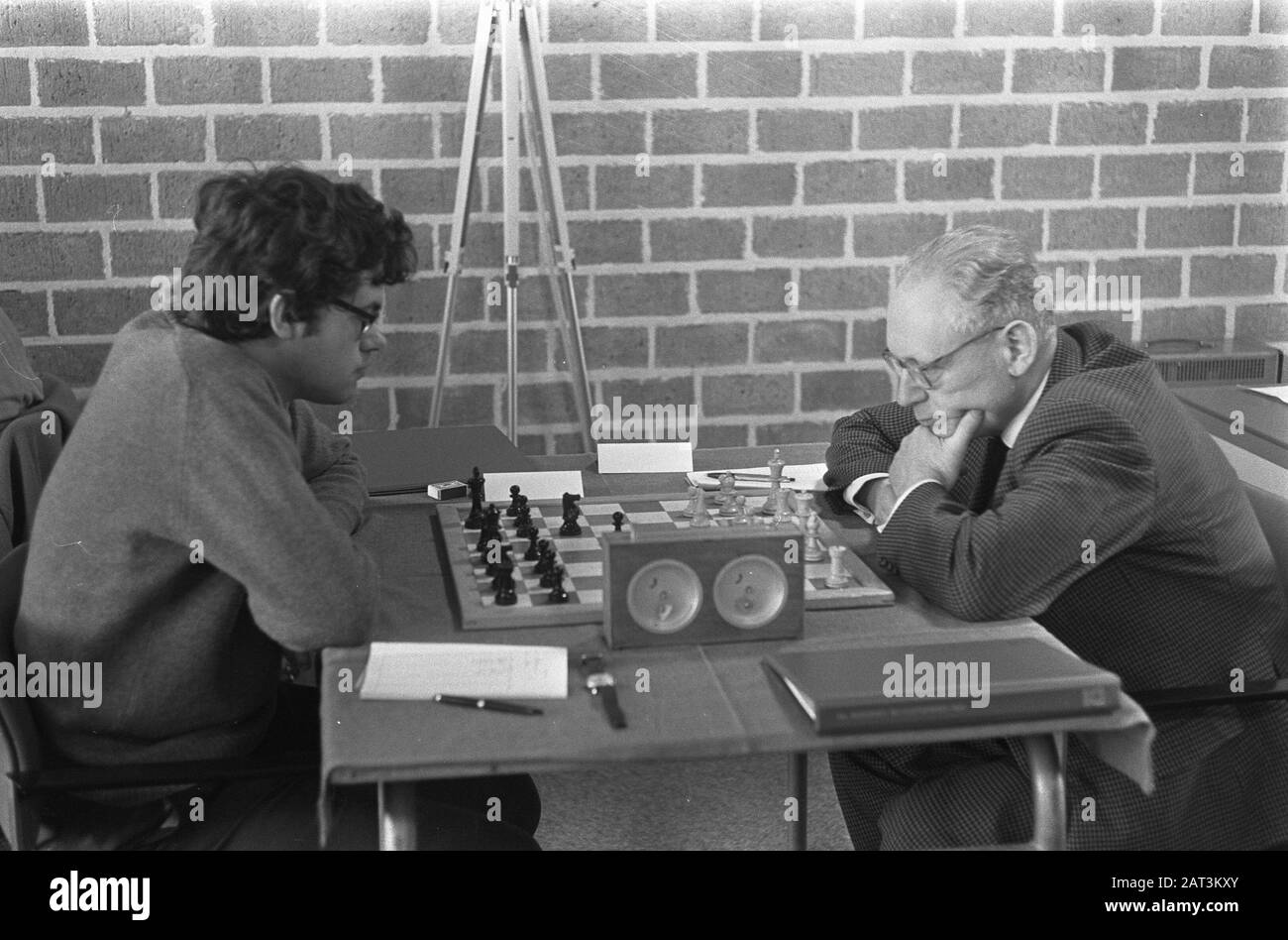 Wijk aan zee chess tournament hans ree hi-res stock photography and ...