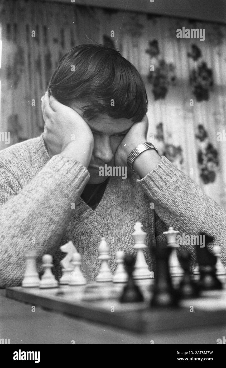 World chess championship 1972 Black and White Stock Photos & Images - Alamy