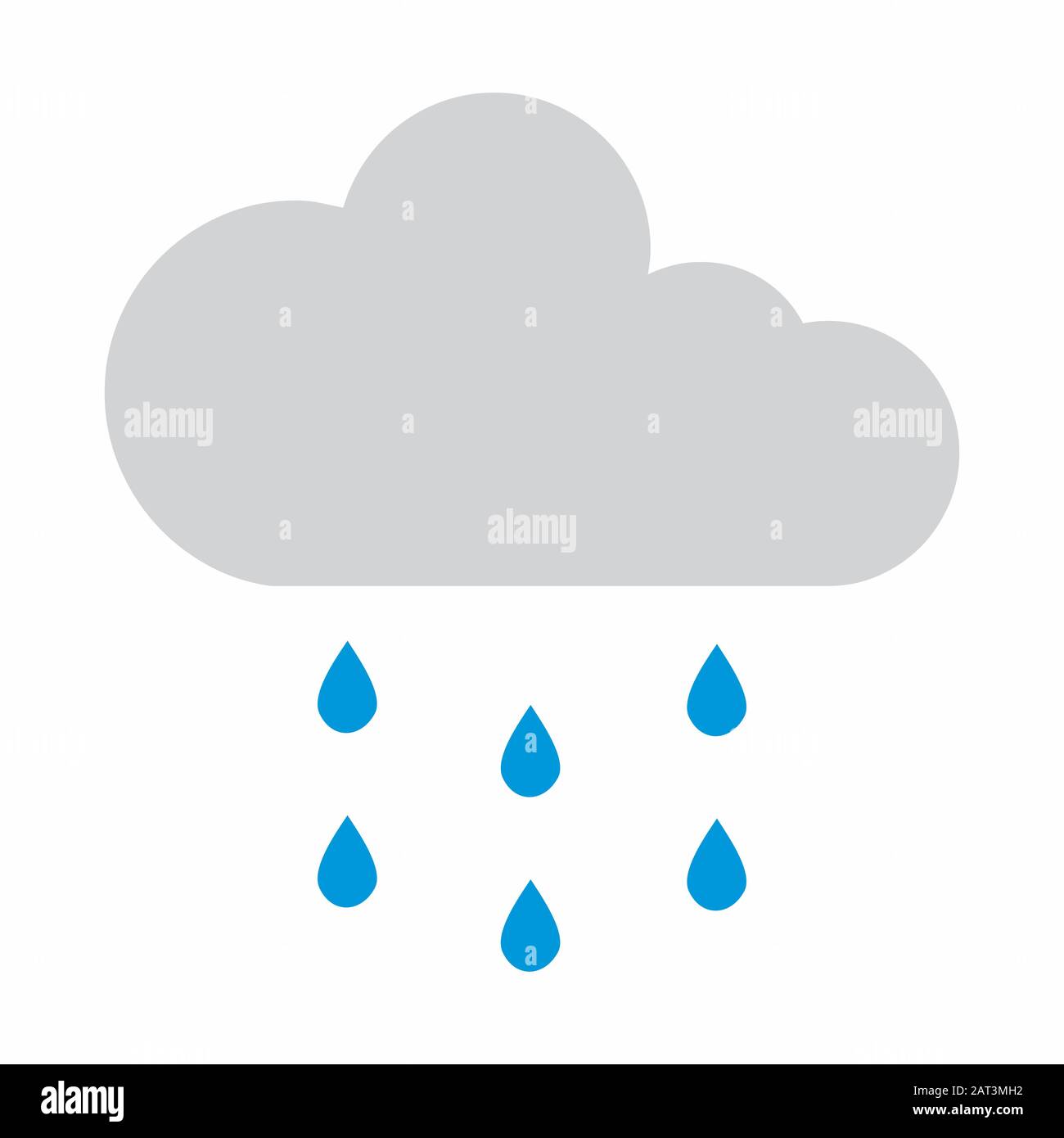 Rain cloud symbol hi-res stock photography and images - Alamy