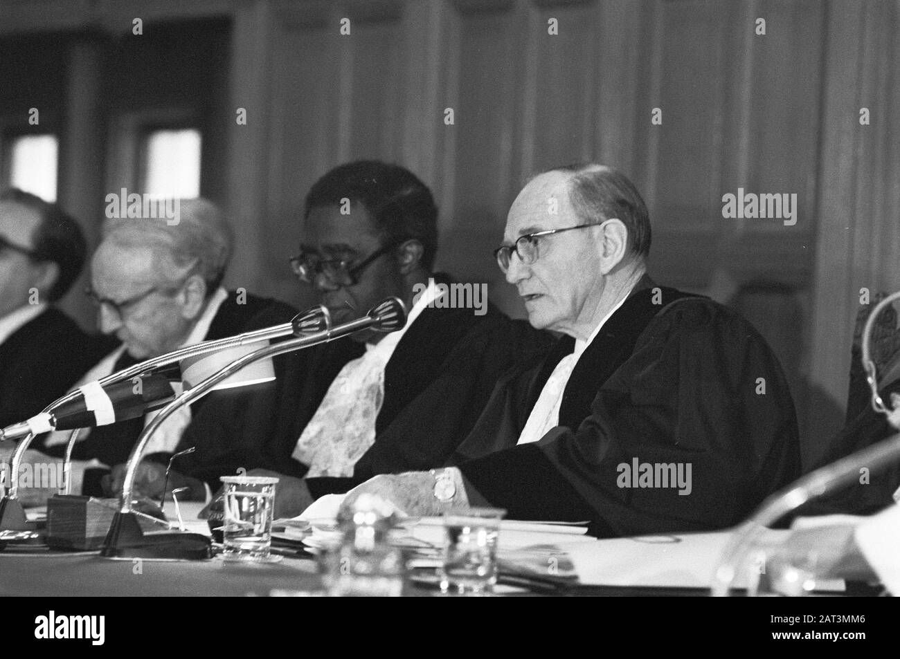 Hearing in Peace Palace in The Hague by Internatio Court of Justice of ...