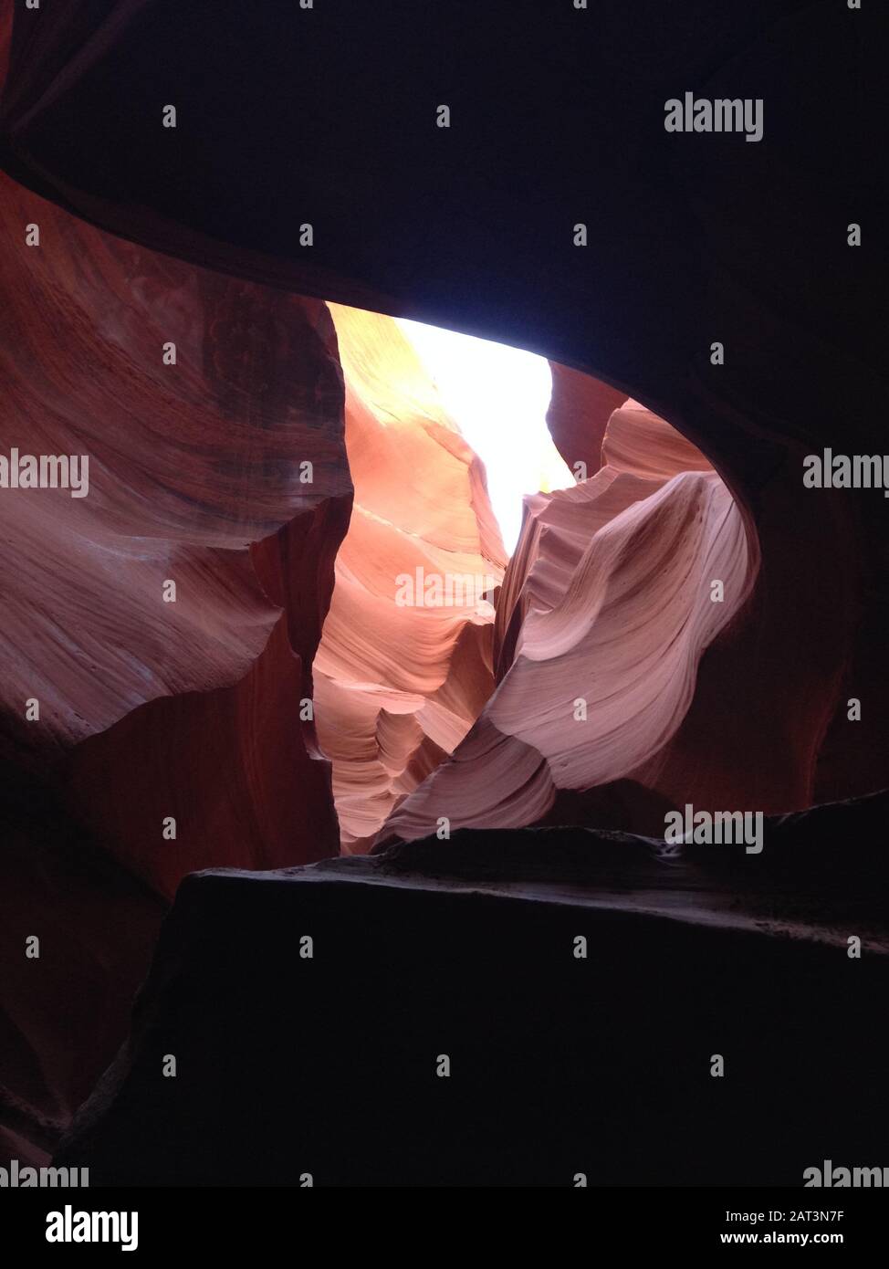 Sandstone Rock Formations, Lower Antelope Canyon, Page, Arizona, USA ...