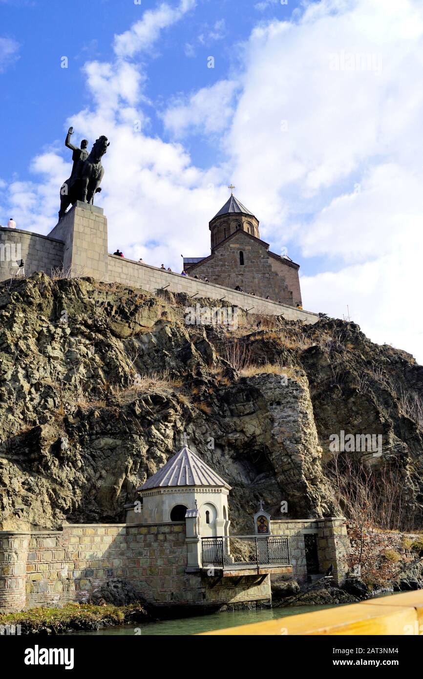 River mtkvari tbilisi hi-res stock photography and images - Alamy