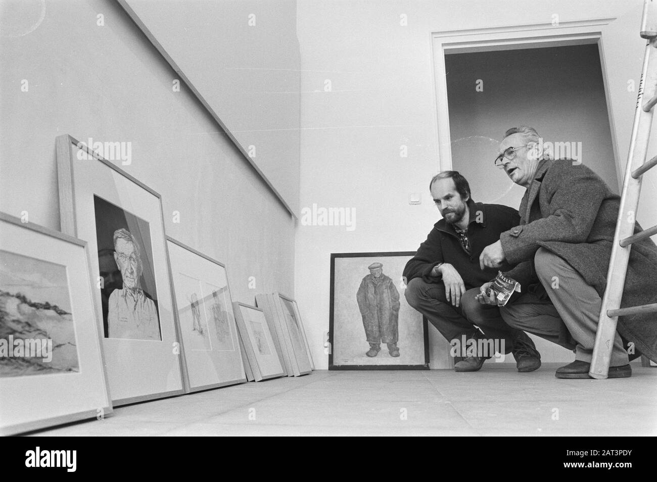 Jopie Huisman at the Jopie Huisman Museum at Workum Huisman at his ...