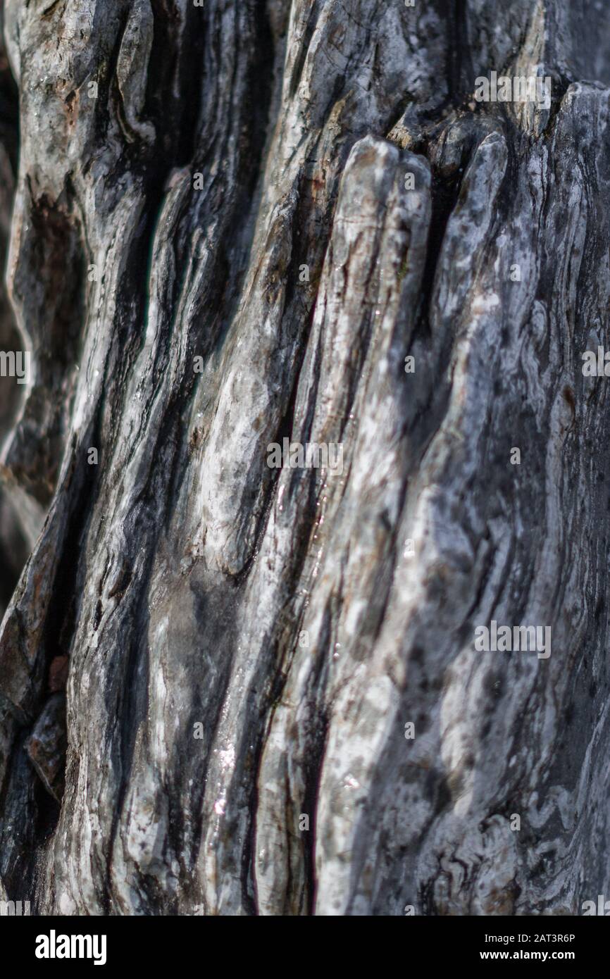 Close up of layered stone slab available for carving sculptures Stock ...