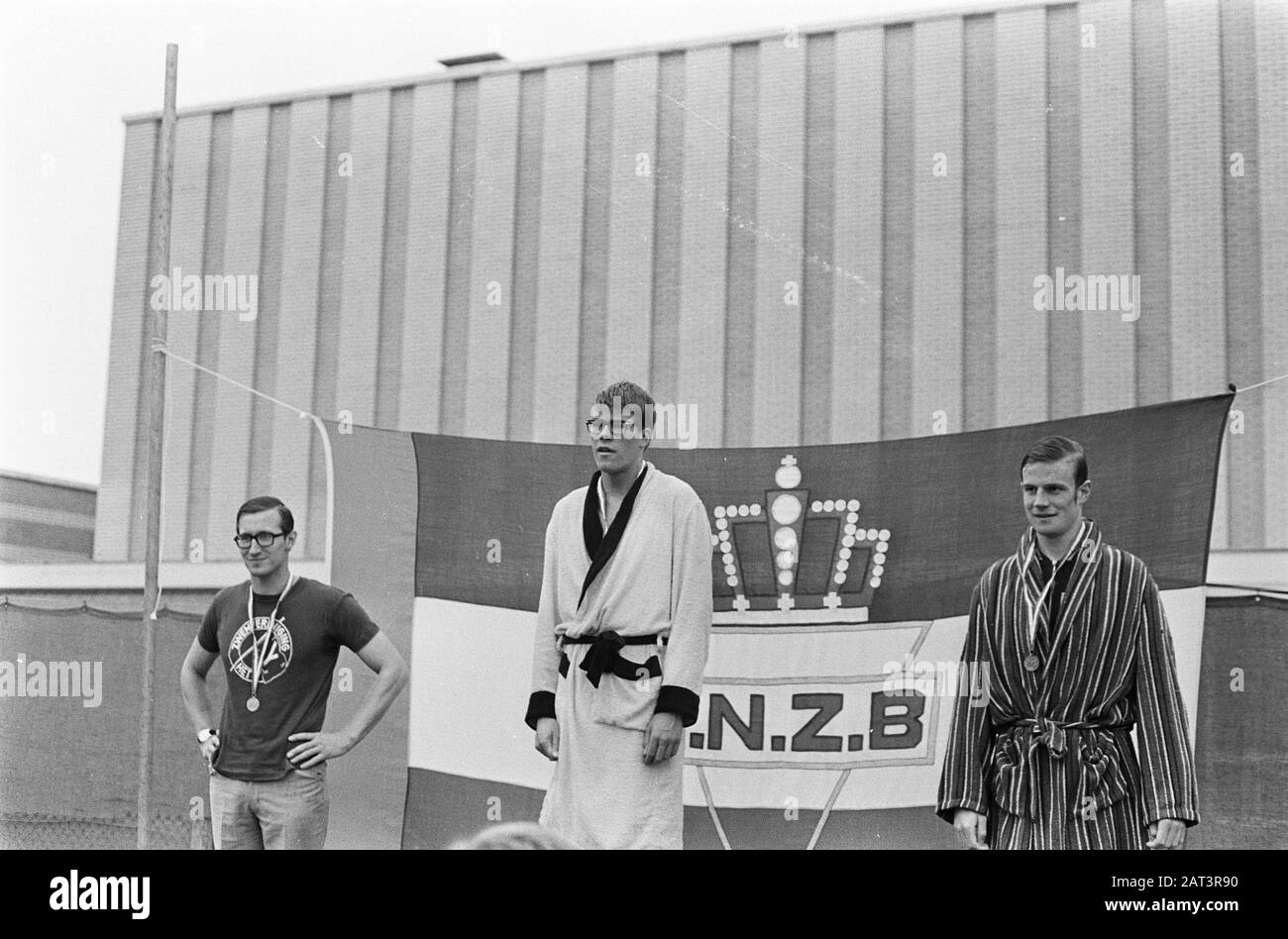 Dutch swimming championships 1968 Huldigingsceremonie Date: August 4 ...