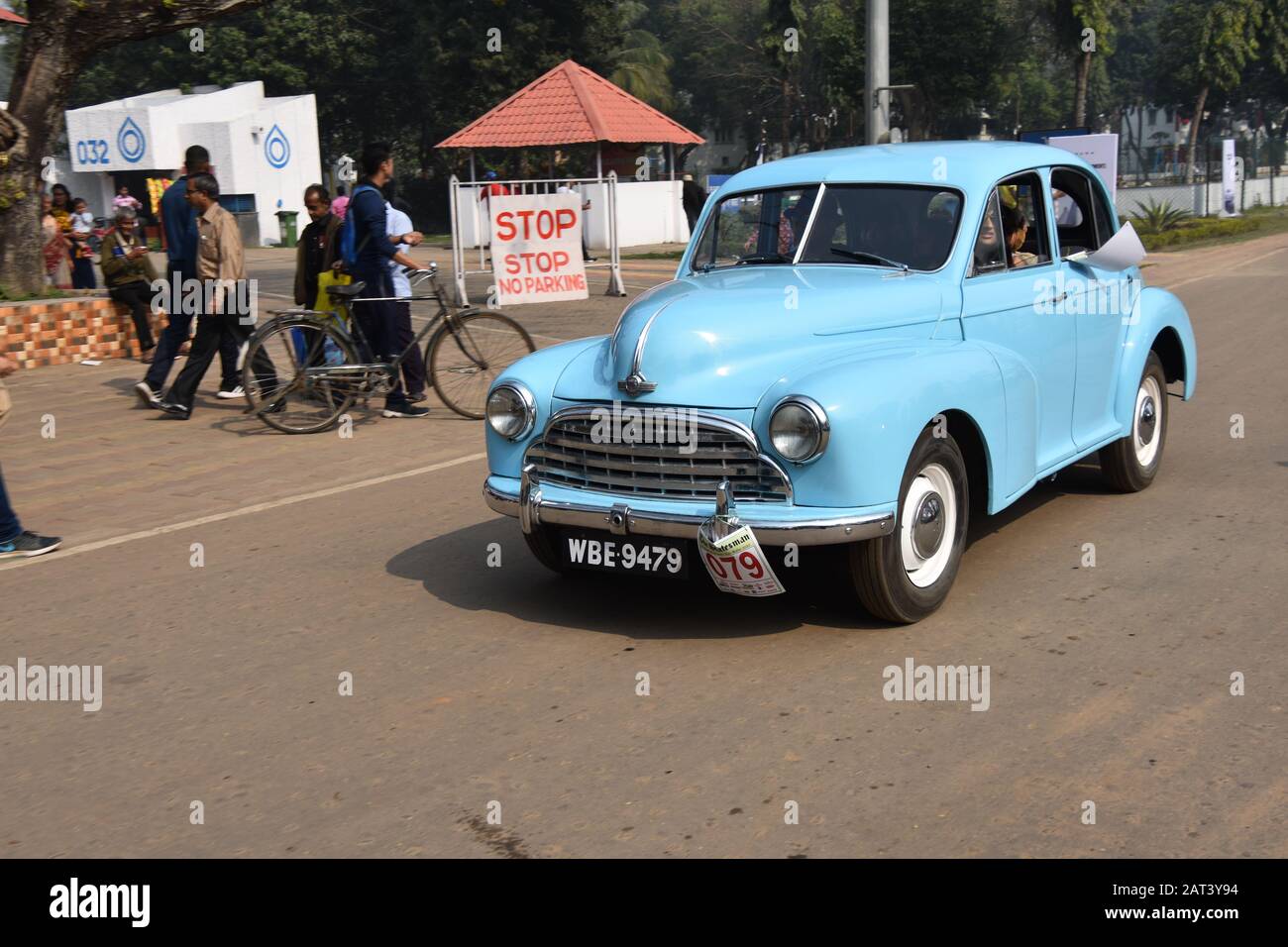 1948 Morris car. India WBE 9479 Stock Photo - Alamy