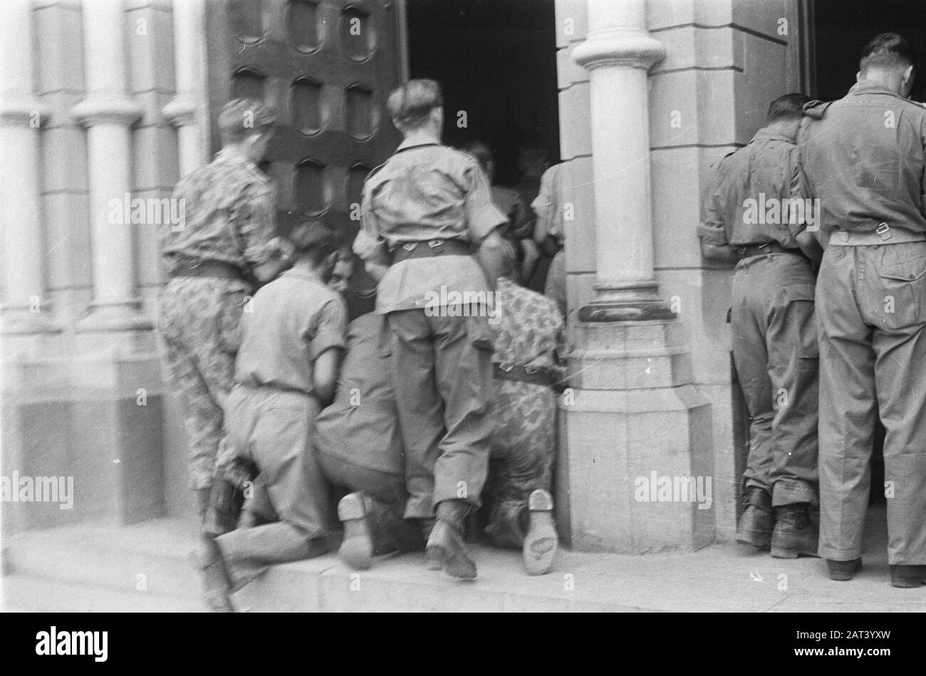 Requiemmis for fallen in Batavia Cathedral In the cathedral at ...