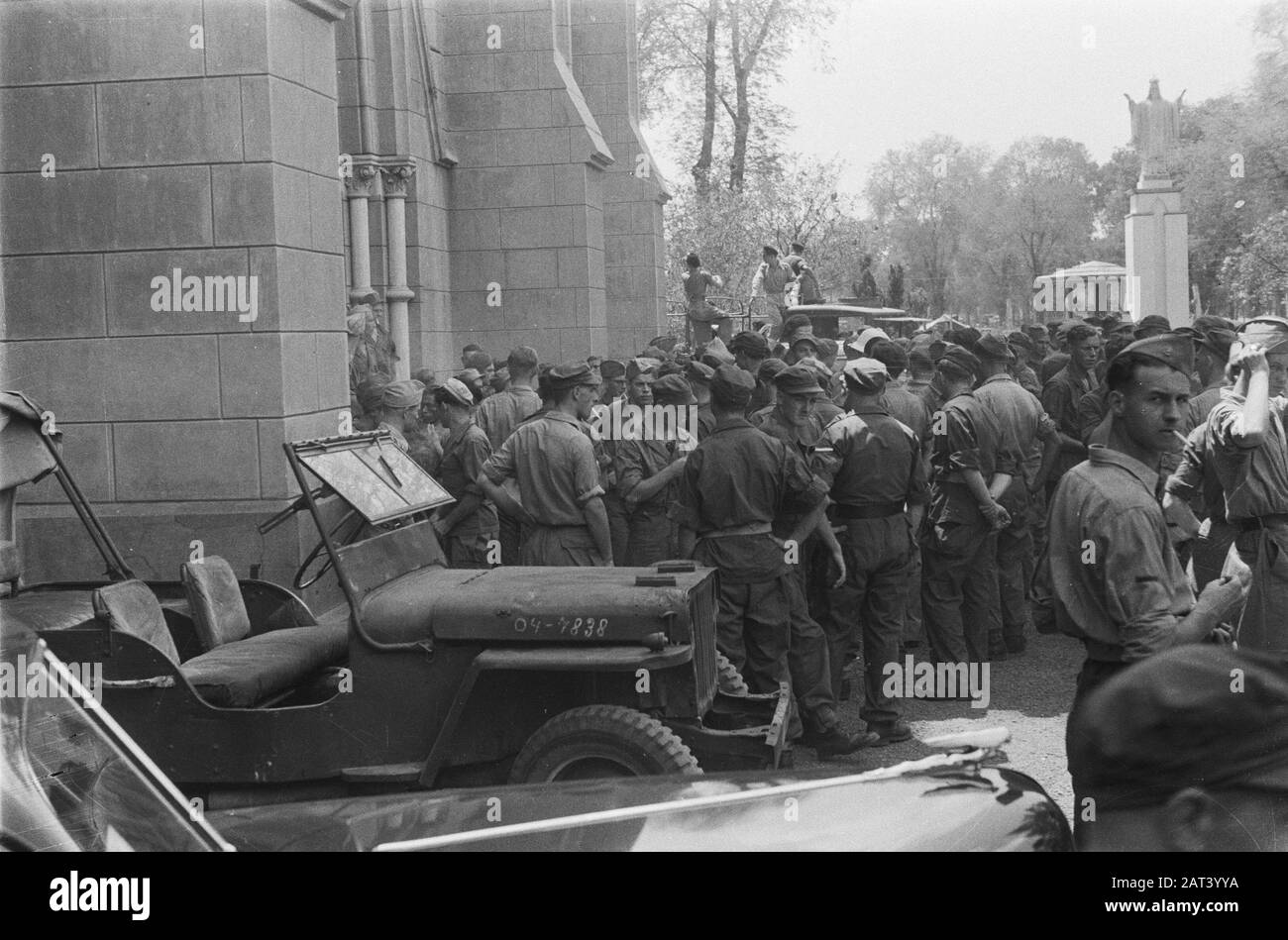 Requiemmis for fallen in Batavia Cathedral In the cathedral at ...