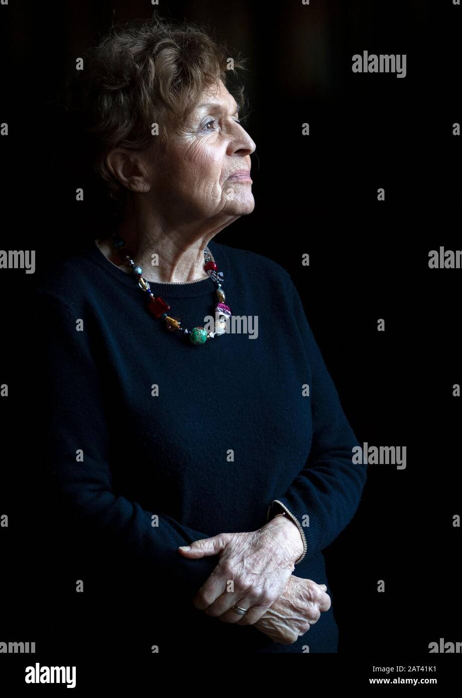 Holocaust survivor janine webber hi-res stock photography and images ...