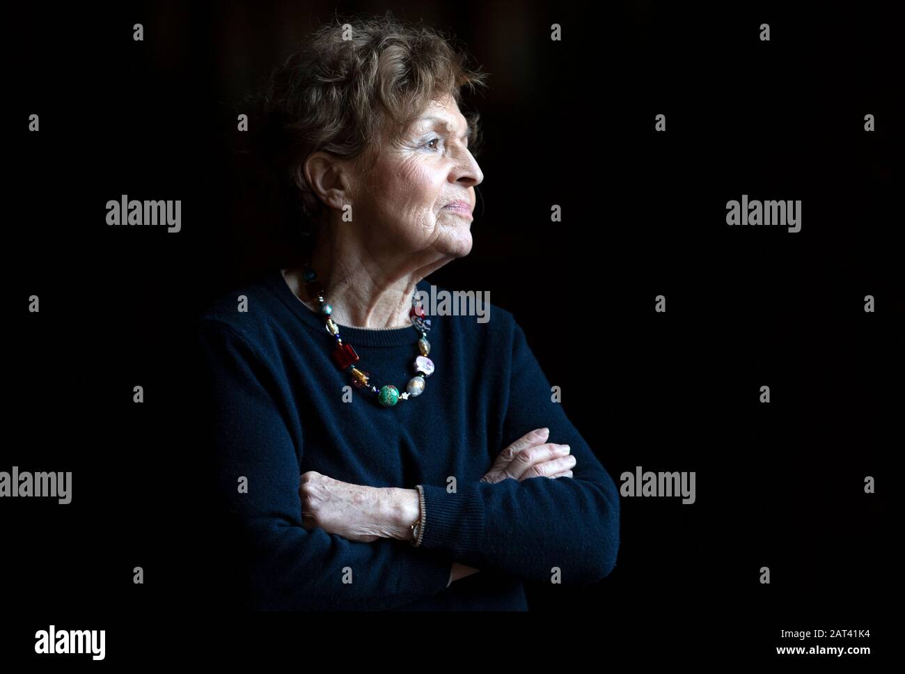 Holocaust survivor janine webber hi-res stock photography and images ...