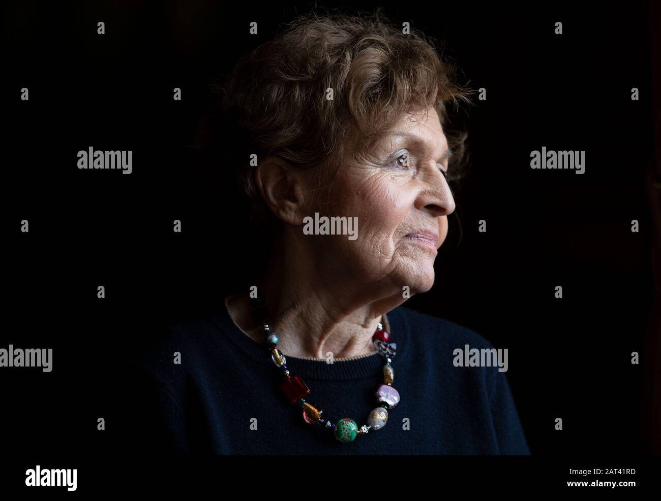Holocaust survivor Janine Webber during the 'Stand Together' Glasgow ...