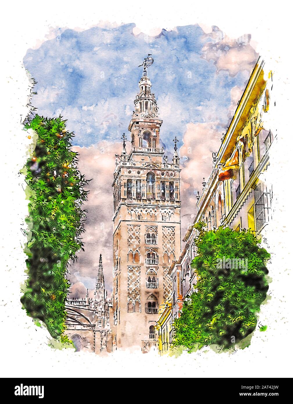 Spain religious architecture Cut Out Stock Images & Pictures - Alamy