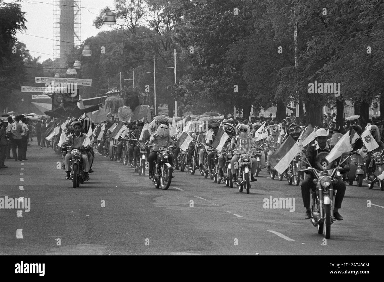 Indonesia, Jakarta, parade Date: 20 August 1971 Location: Indonesia ...