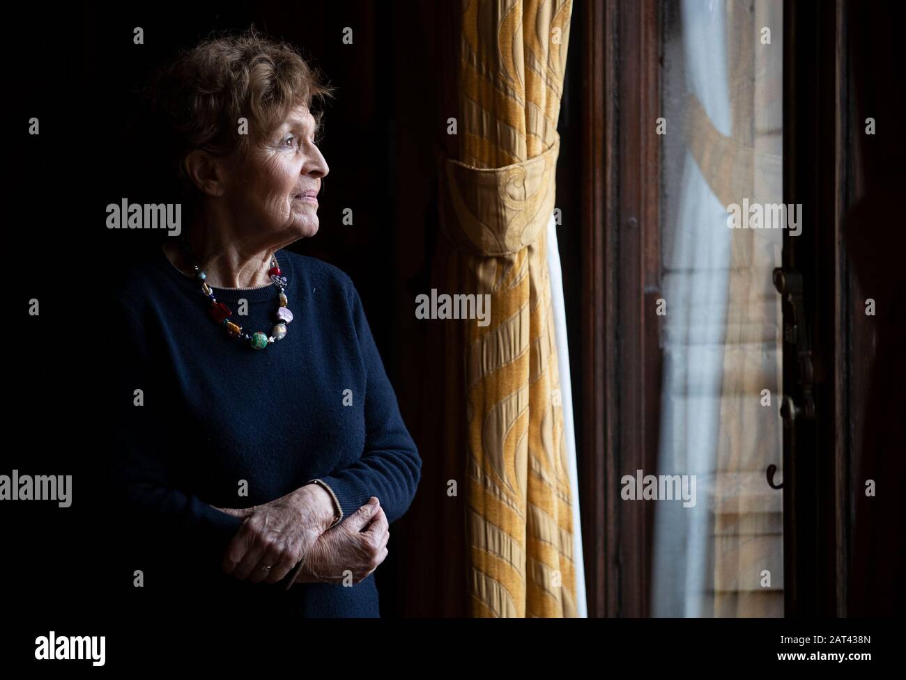 Holocaust survivor Janine Webber during the 'Stand Together' Glasgow ...