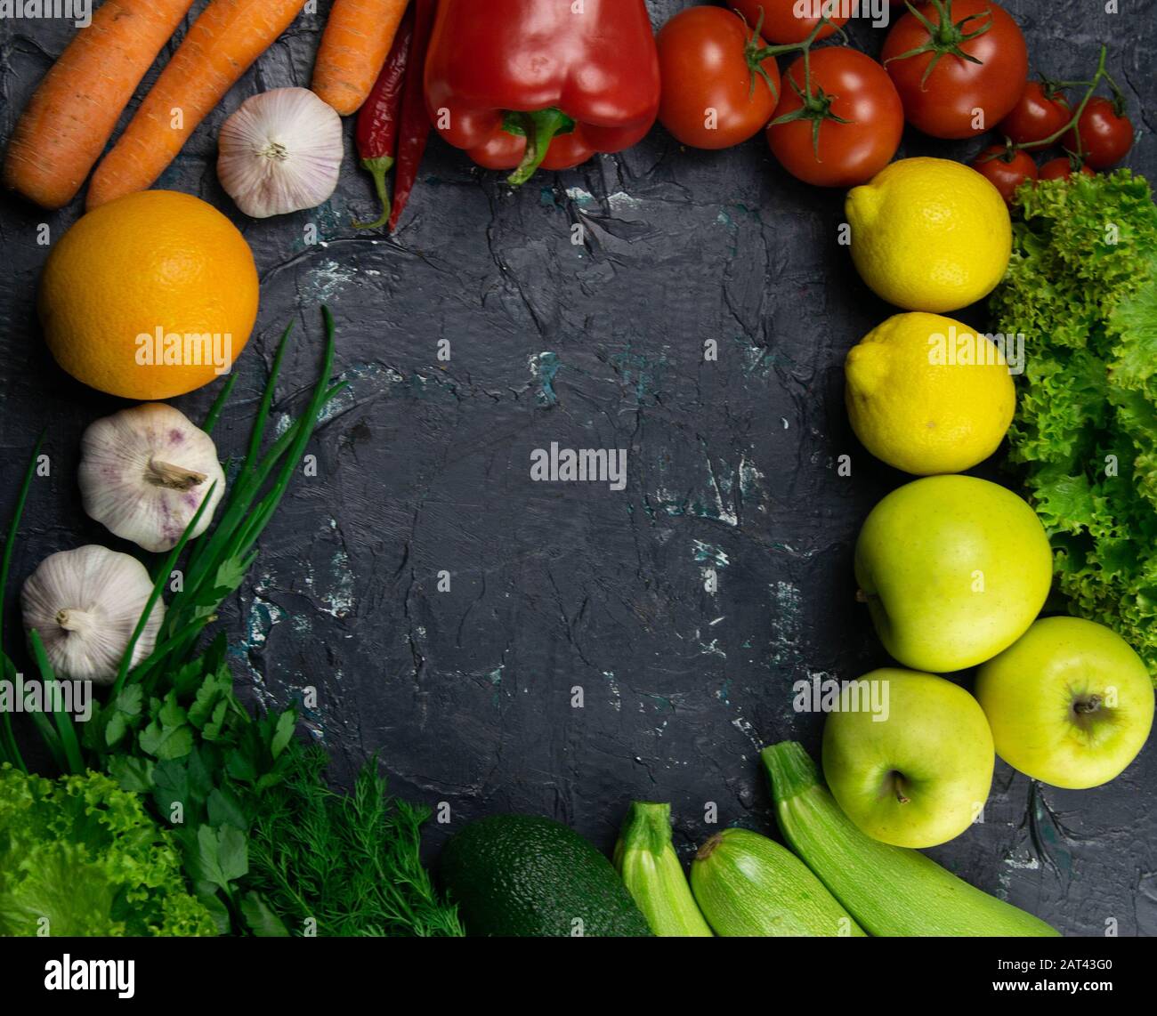 Vegetables fruits text vitamin hi-res stock photography and images - Alamy