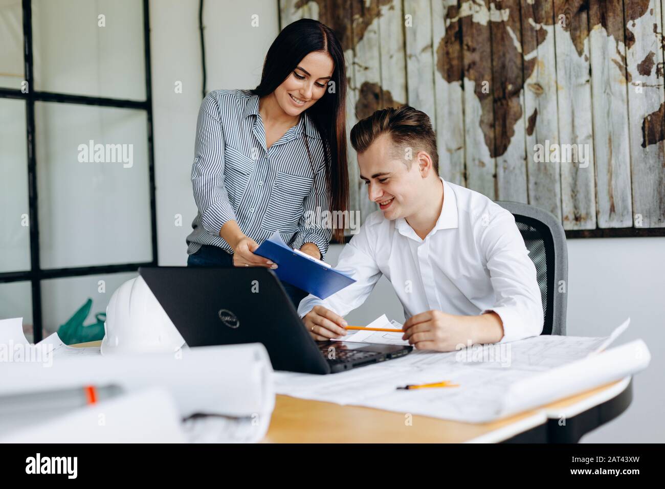 Assistant architect hi-res stock photography and images - Alamy