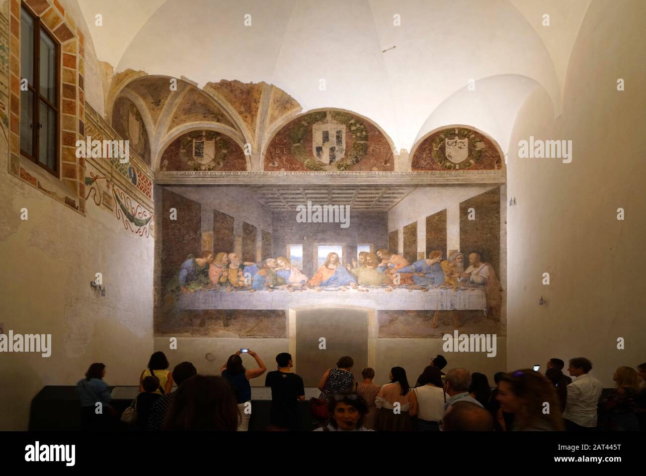 The last supper by leonardo da vinci ultima cena hi-res stock photography and images - Alamy
