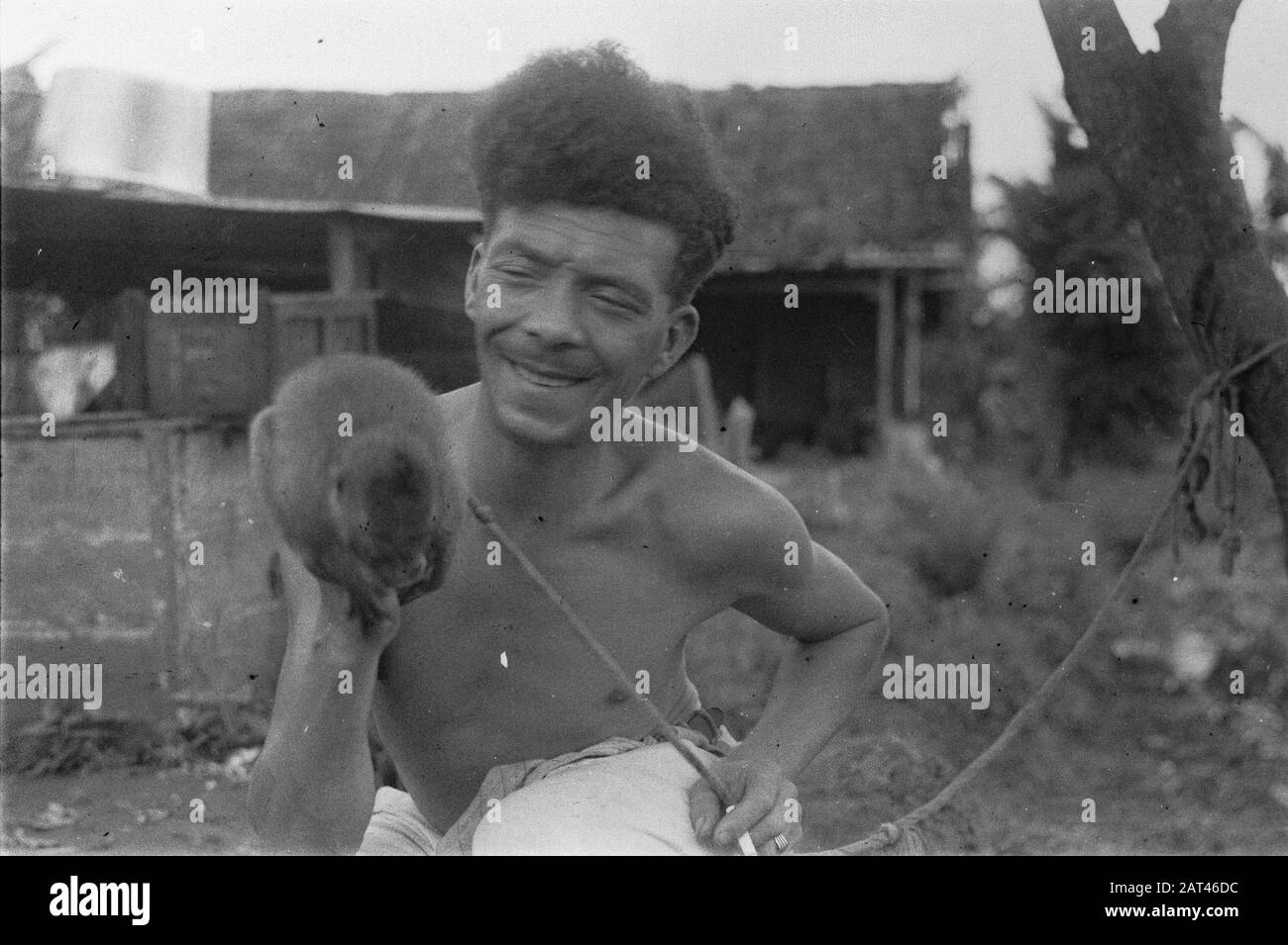 Monkey warfare Black and White Stock Photos & Images - Alamy