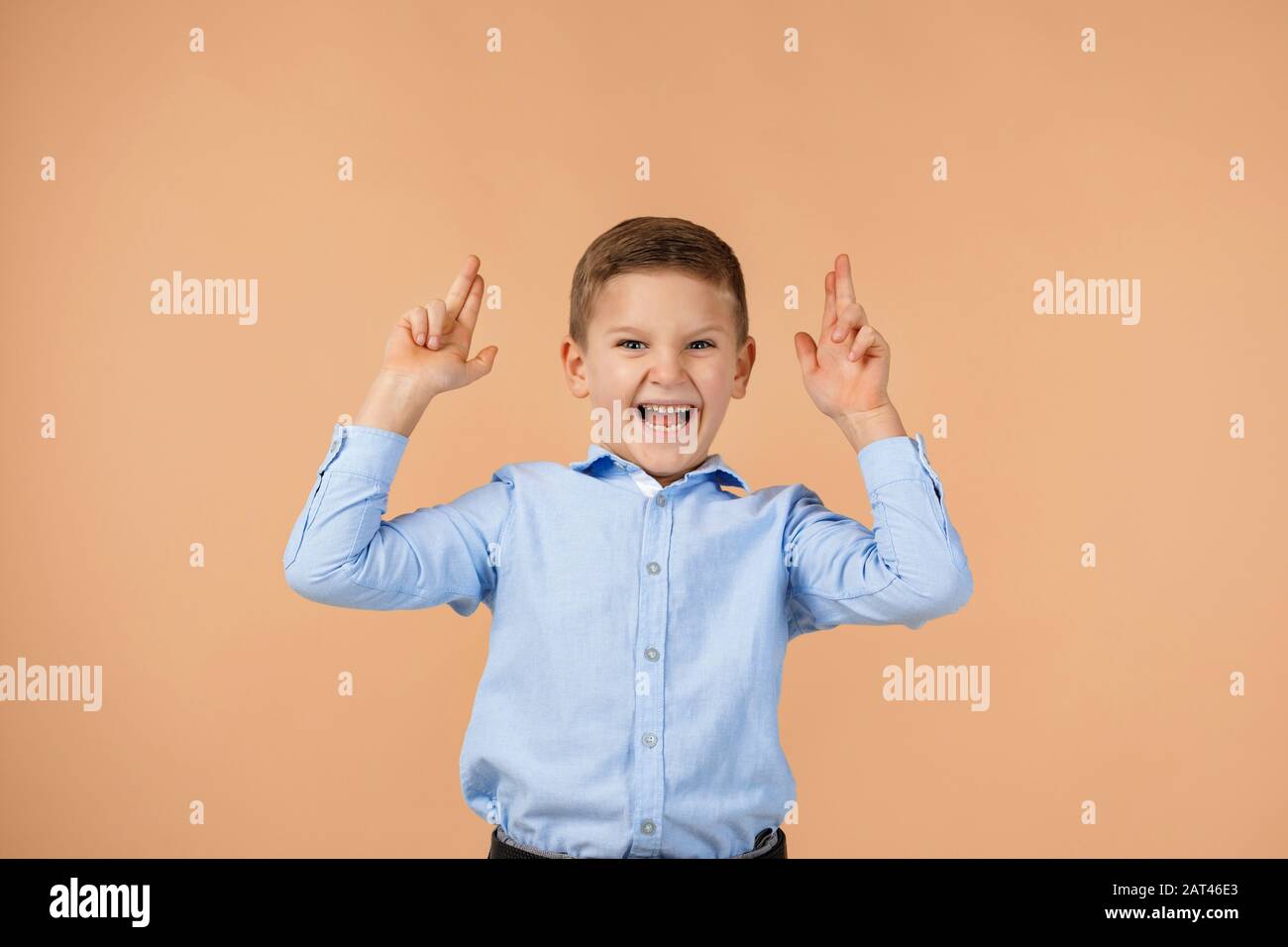 Kid finger gun hi-res stock photography and images - Alamy