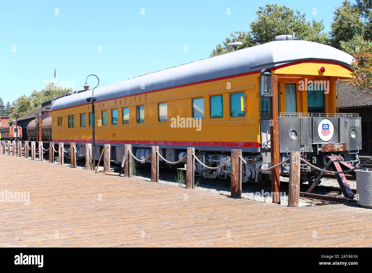 Old union pacific railroad locomotive hi-res stock photography and ...