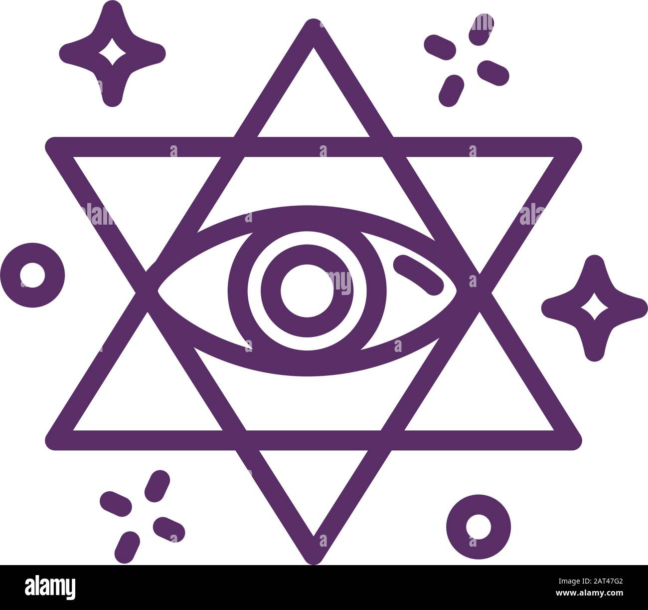 Magic eye illusion Stock Vector Images - Alamy