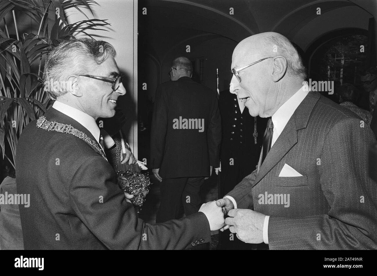 Installation new mayor of Amsterdam Wim Polak Polak is lucky by former ...