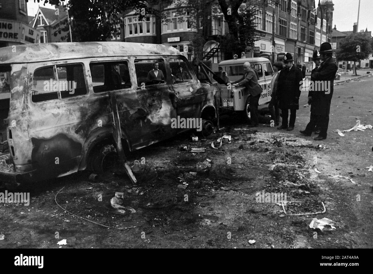 Chapeltown riots Leeds 1981 Stock Photo - Alamy