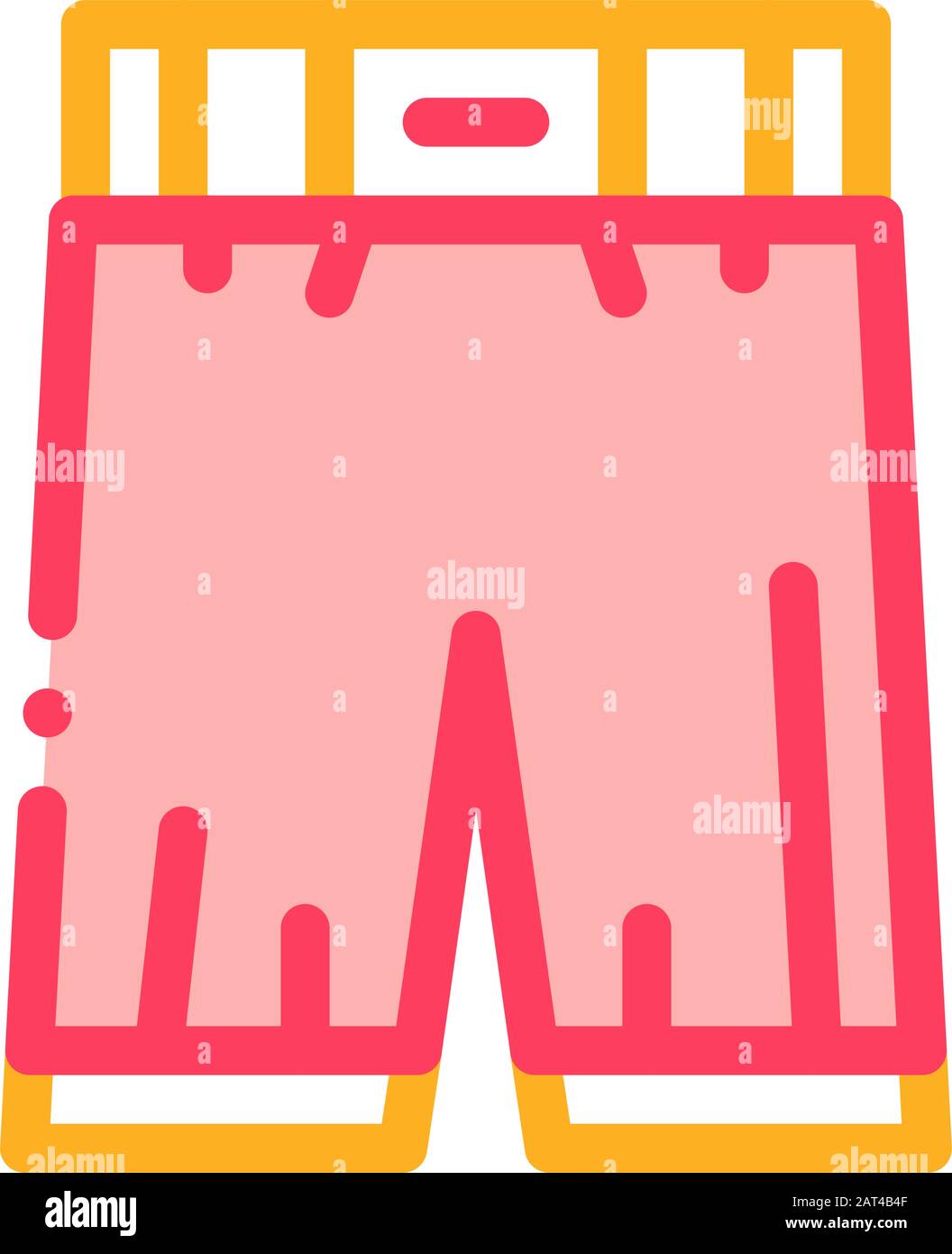 Protective Boxing Pants Icon Vector Outline Illustration Stock Vector ...