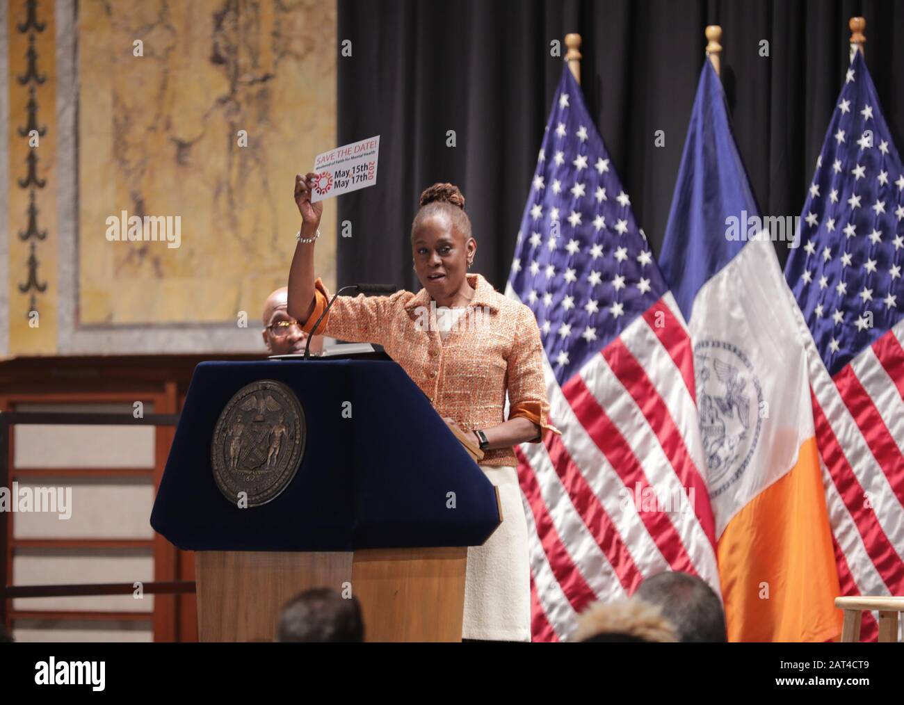 Fifth Avenue, New York, USA, January 29, 2020 - First Lady Chirlane ...