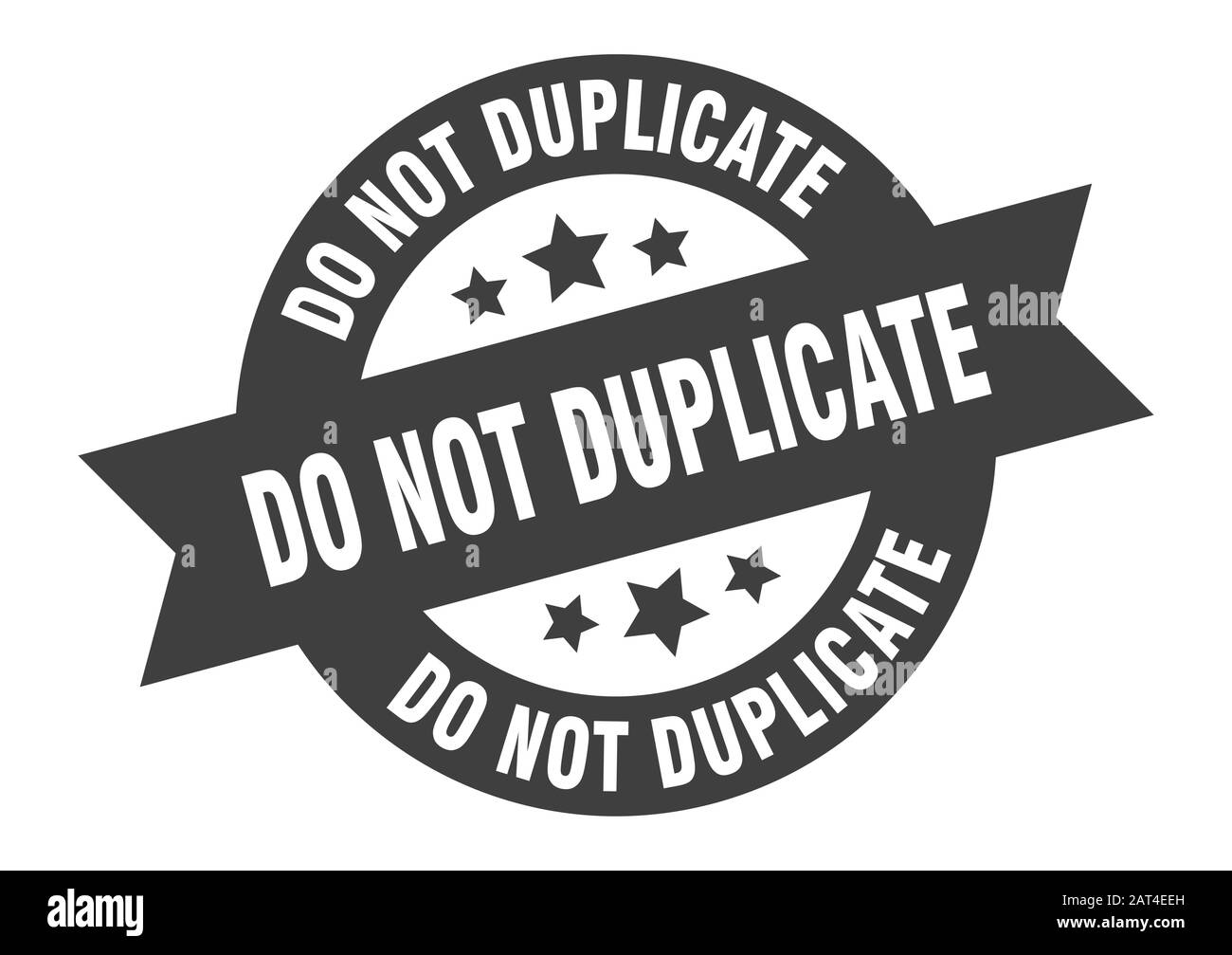 Duplicate stamp sign seal Black and White Stock Photos & Images - Alamy