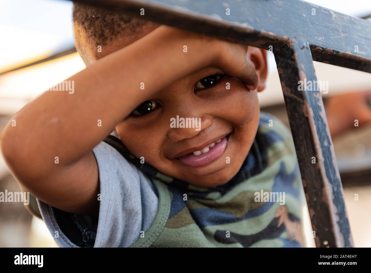 Boy in Namibia Stock Photo - Alamy