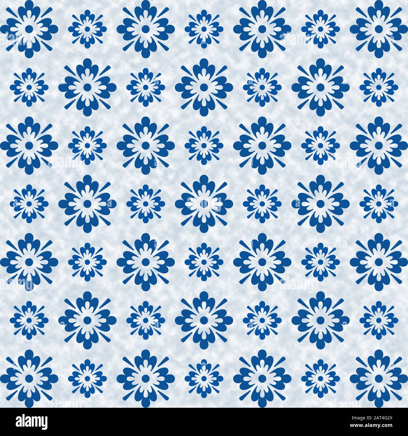 Blue floral shapes hi-res stock photography and images - Alamy