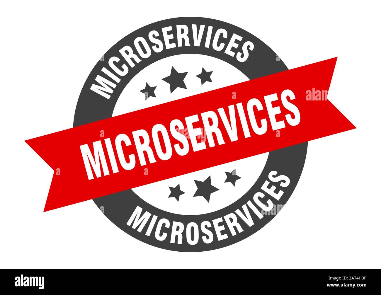 Microservices background Stock Vector Images - Alamy
