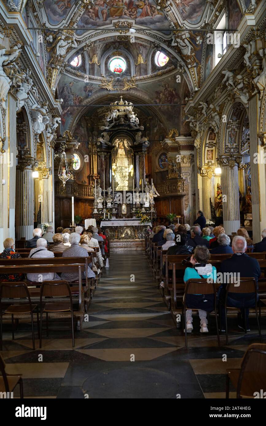 Santuario di santa maria del monte hi-res stock photography and images ...
