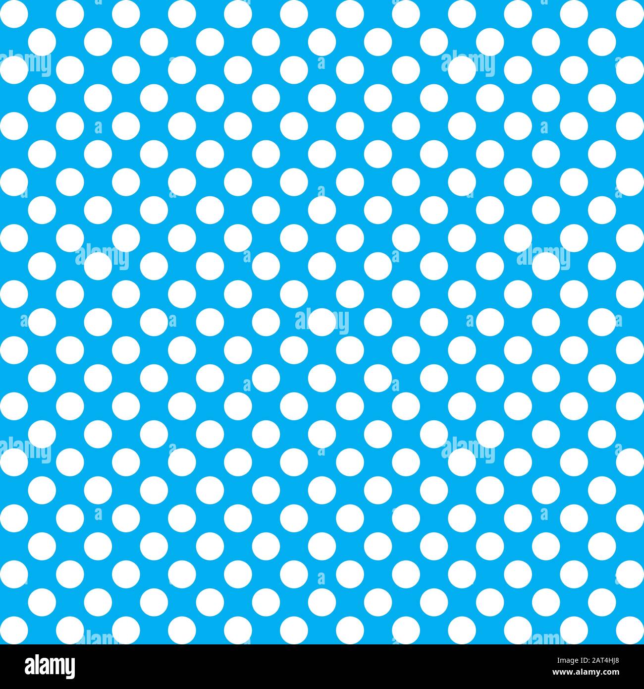 Blue and white polka dots pattern Stock Photo - Alamy