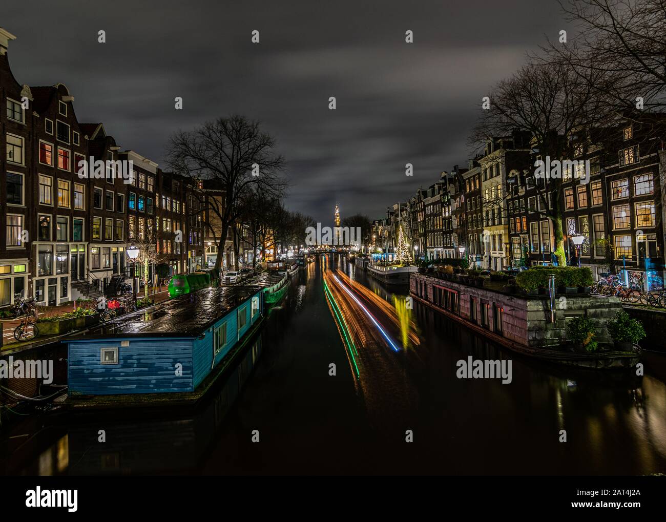Westerkerk at night hi-res stock photography and images - Alamy