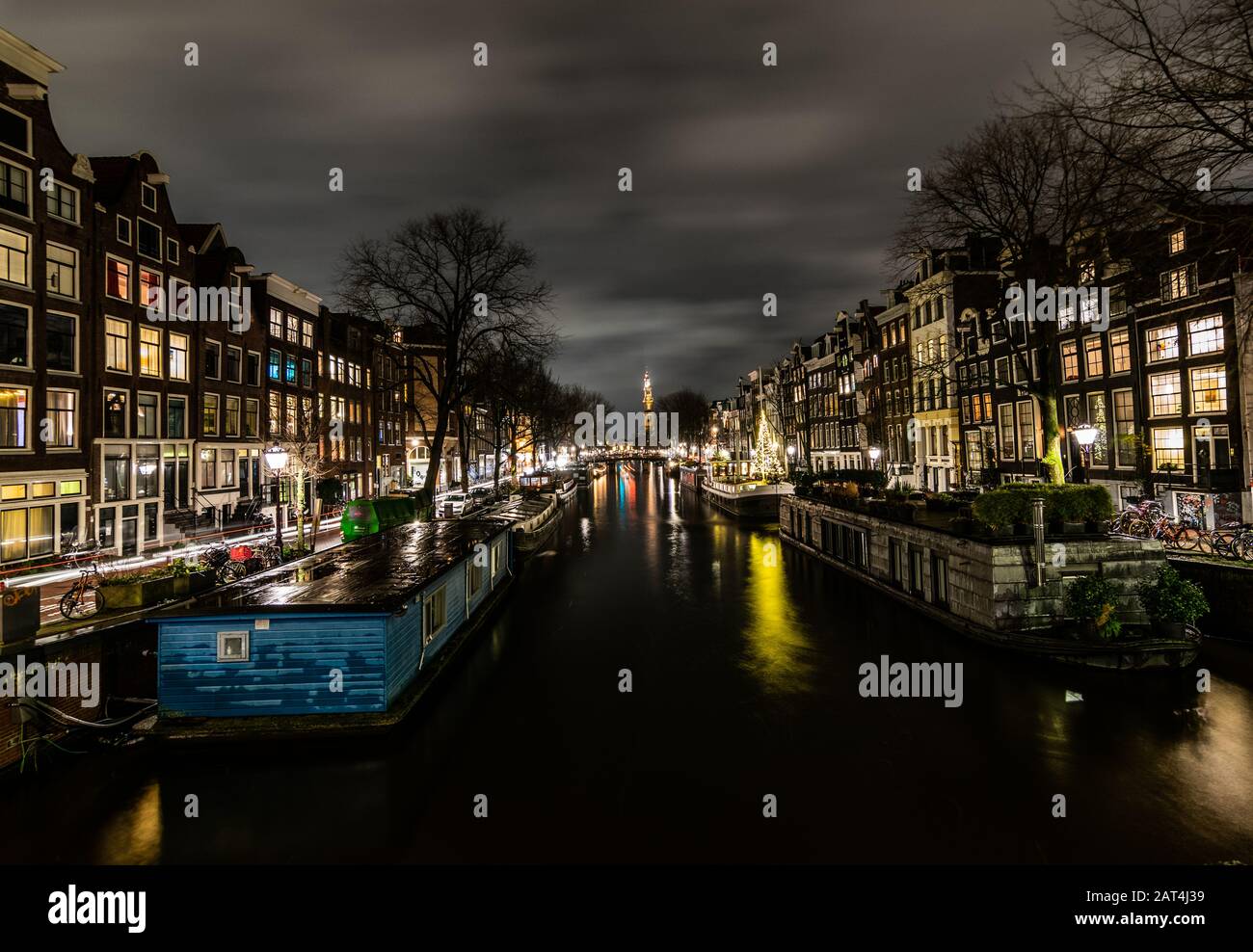 Westerkerk at night hi-res stock photography and images - Alamy