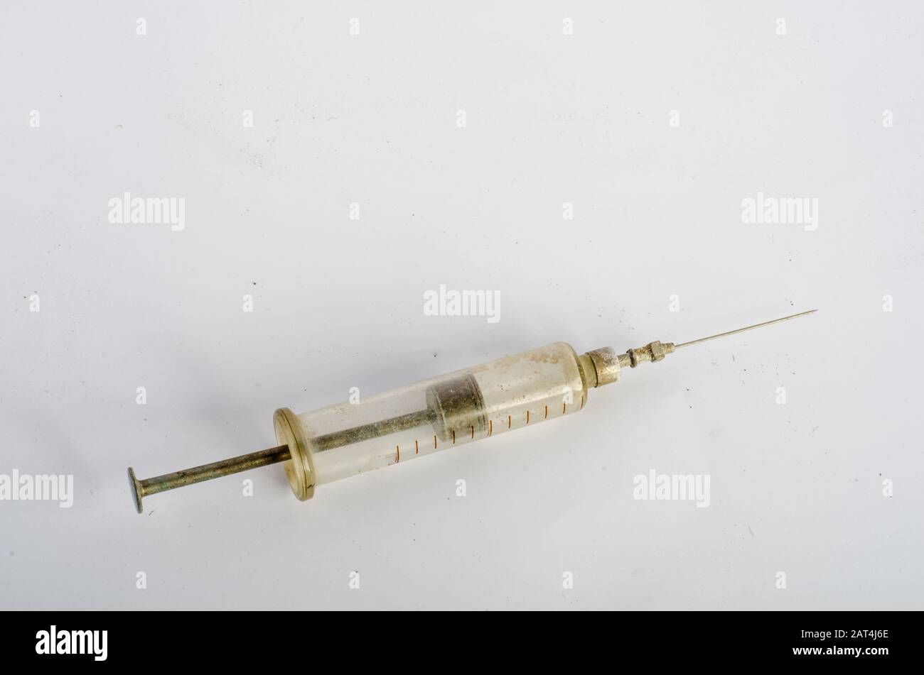 Old Medical Syringes Hypodermic Needles High Resolution Stock ...