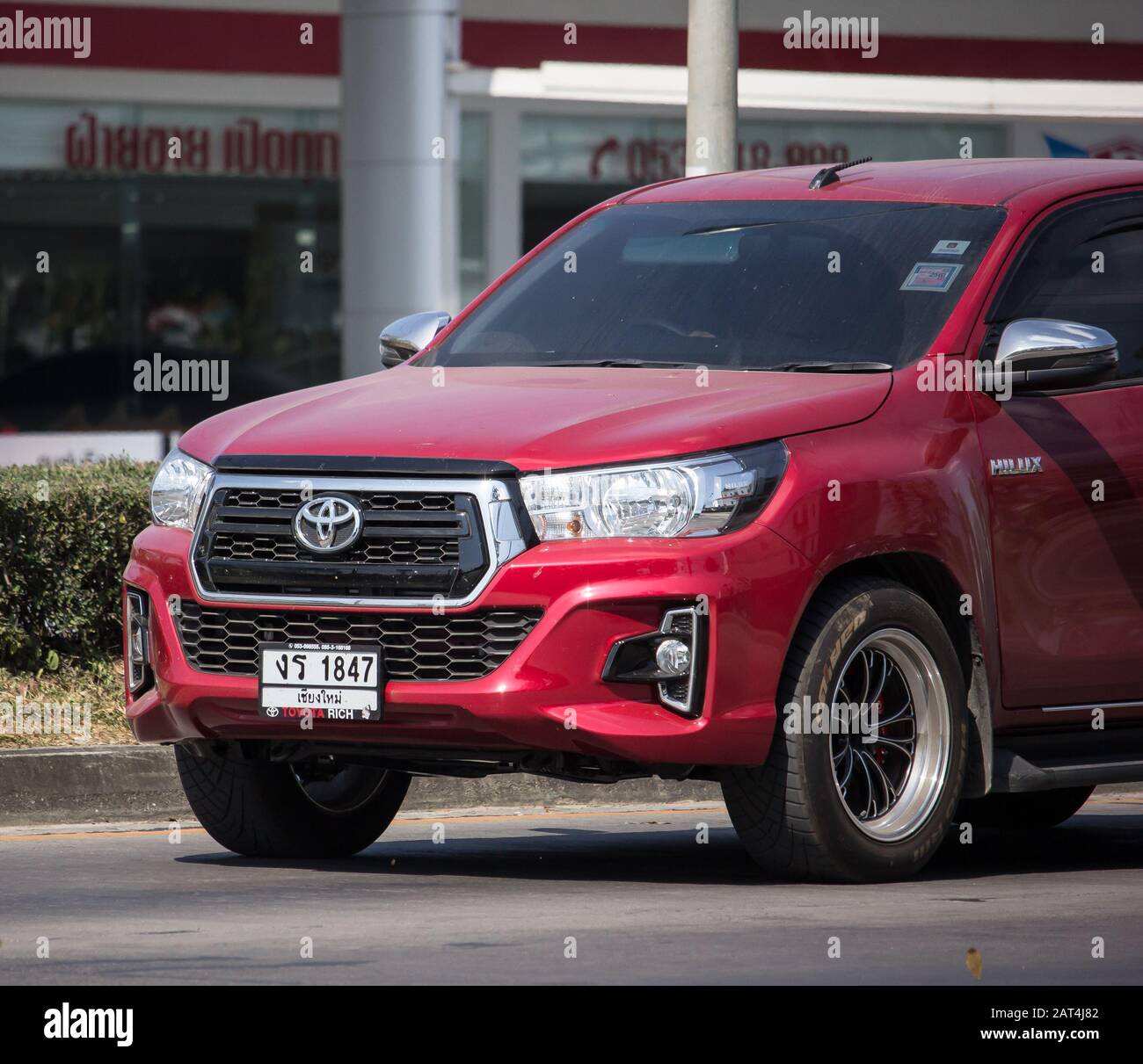 Chiangmai, Thailand - December 7 2019: Private Pickup Truck Car Toyota ...