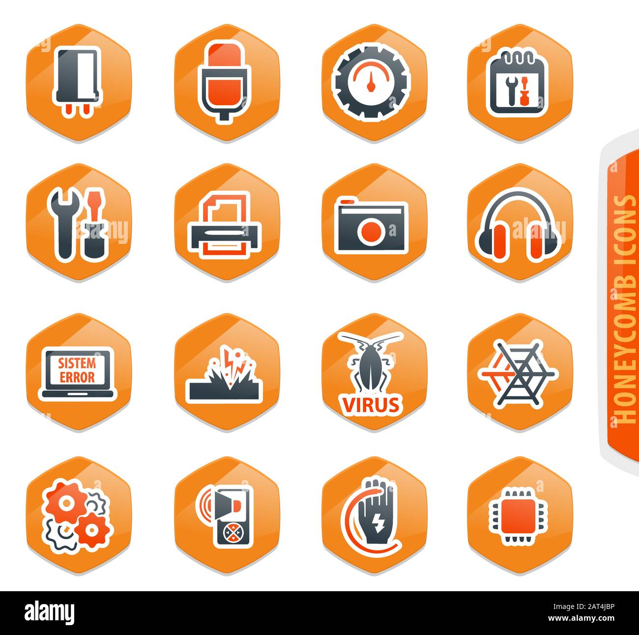 Electronic repair icons set Stock Vector Image & Art - Alamy