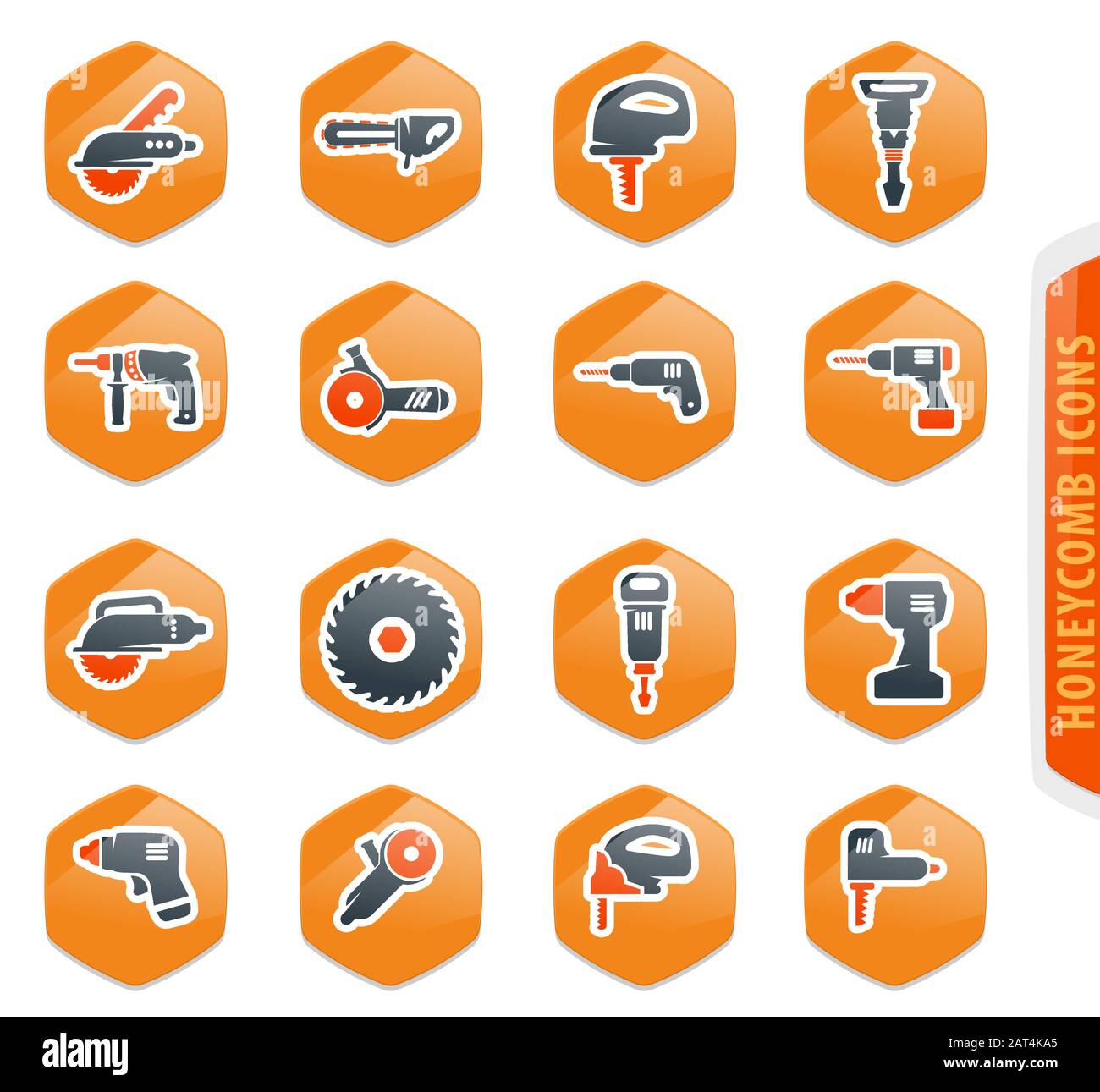 Power tools icons set Stock Vector Image & Art - Alamy