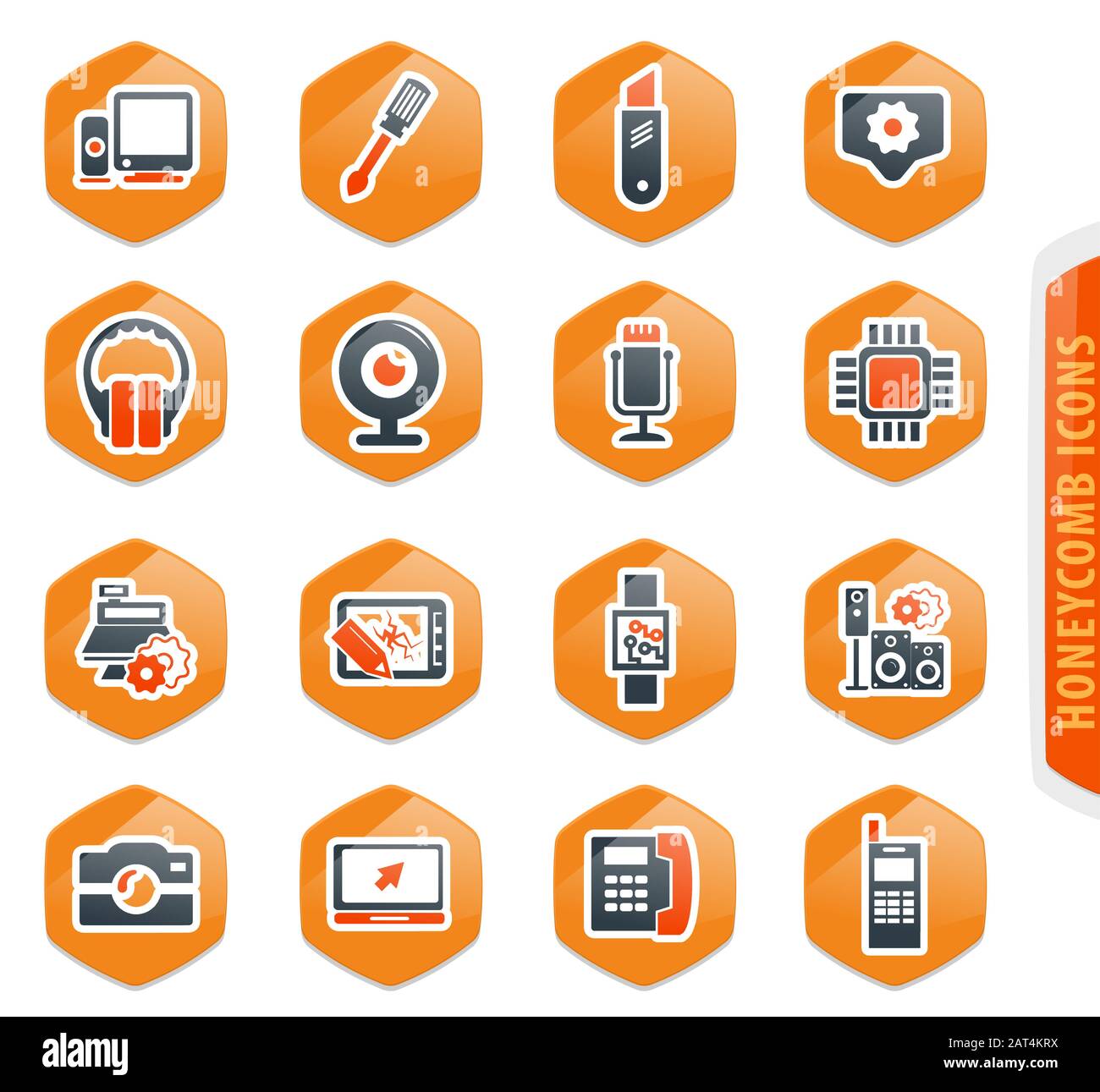 Electronic repair icons set Stock Vector Image & Art - Alamy