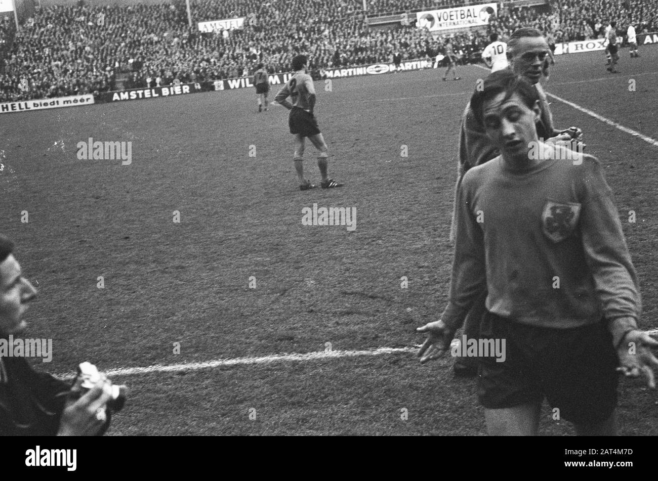 Netherlands amsterdam johan cruijff Black and White Stock Photos ...