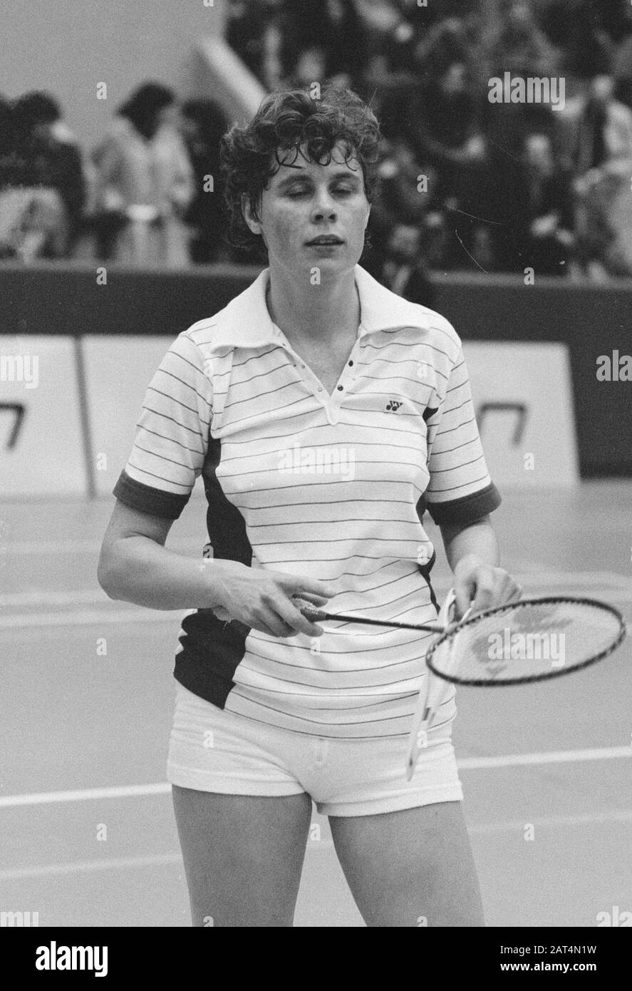 National Championships Badminton in Utrecht; Joke van Beusekom Stock ...