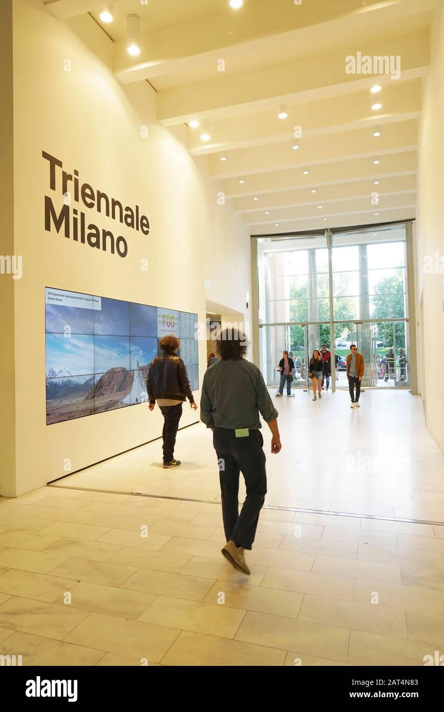 Triennale milano museum hi-res stock photography and images - Alamy